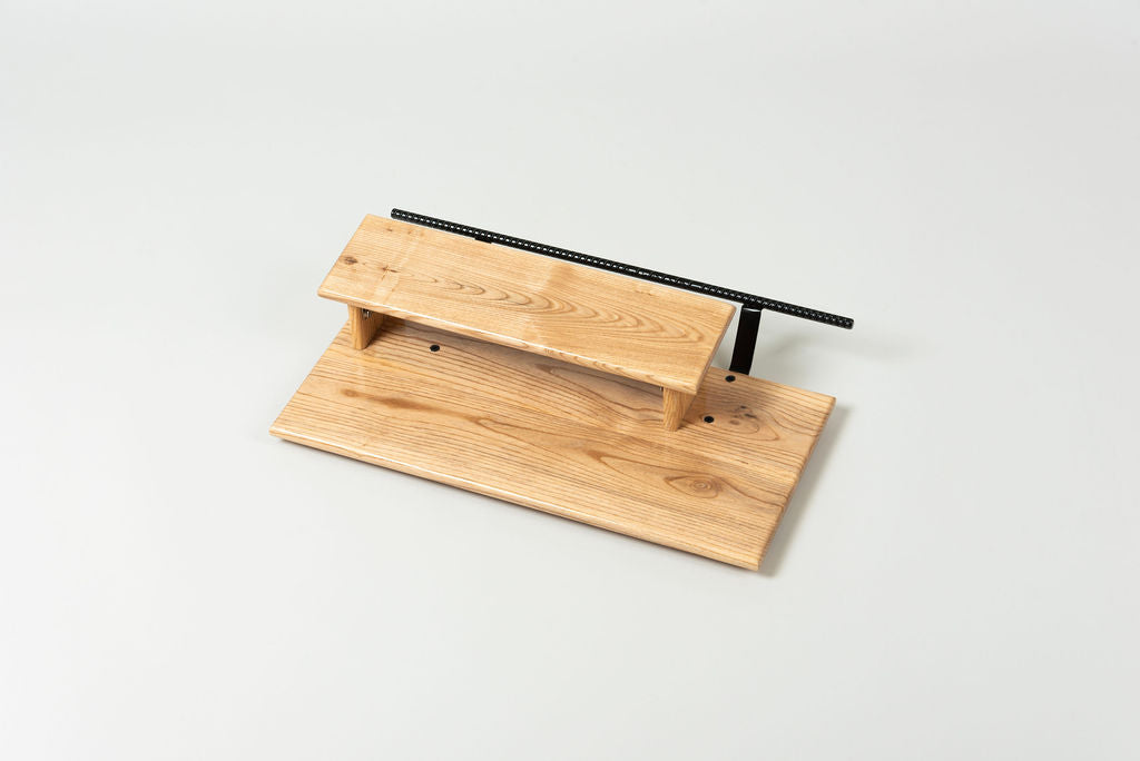 Raised Deck Ash Natural Gloss – Packard Pedal Boards